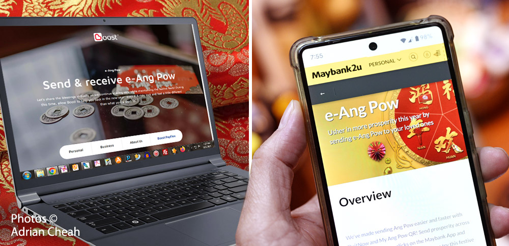 Ang pow, a red packet of prosperity and blessings